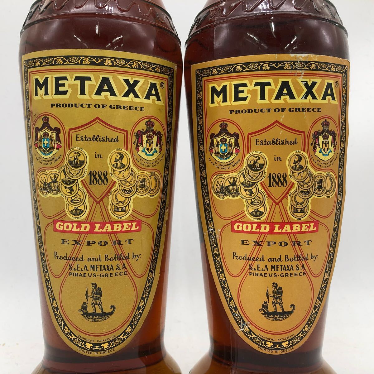 未開栓 METAXA メタクサ セブンスター ゴールドラベル 特級 箱付 700ml 40% ギリシャブランデー 2本セット AC0000132081(ブランデー)｜売買されたオークション情報 ...