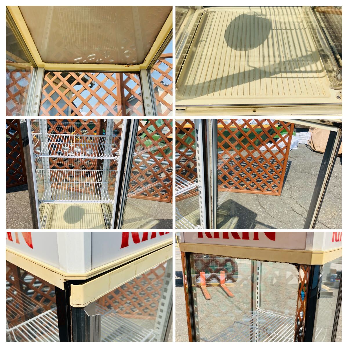 Yahoo!オークション - SANYO サンヨー冷凍ショーケース SSR-165B 93L ...