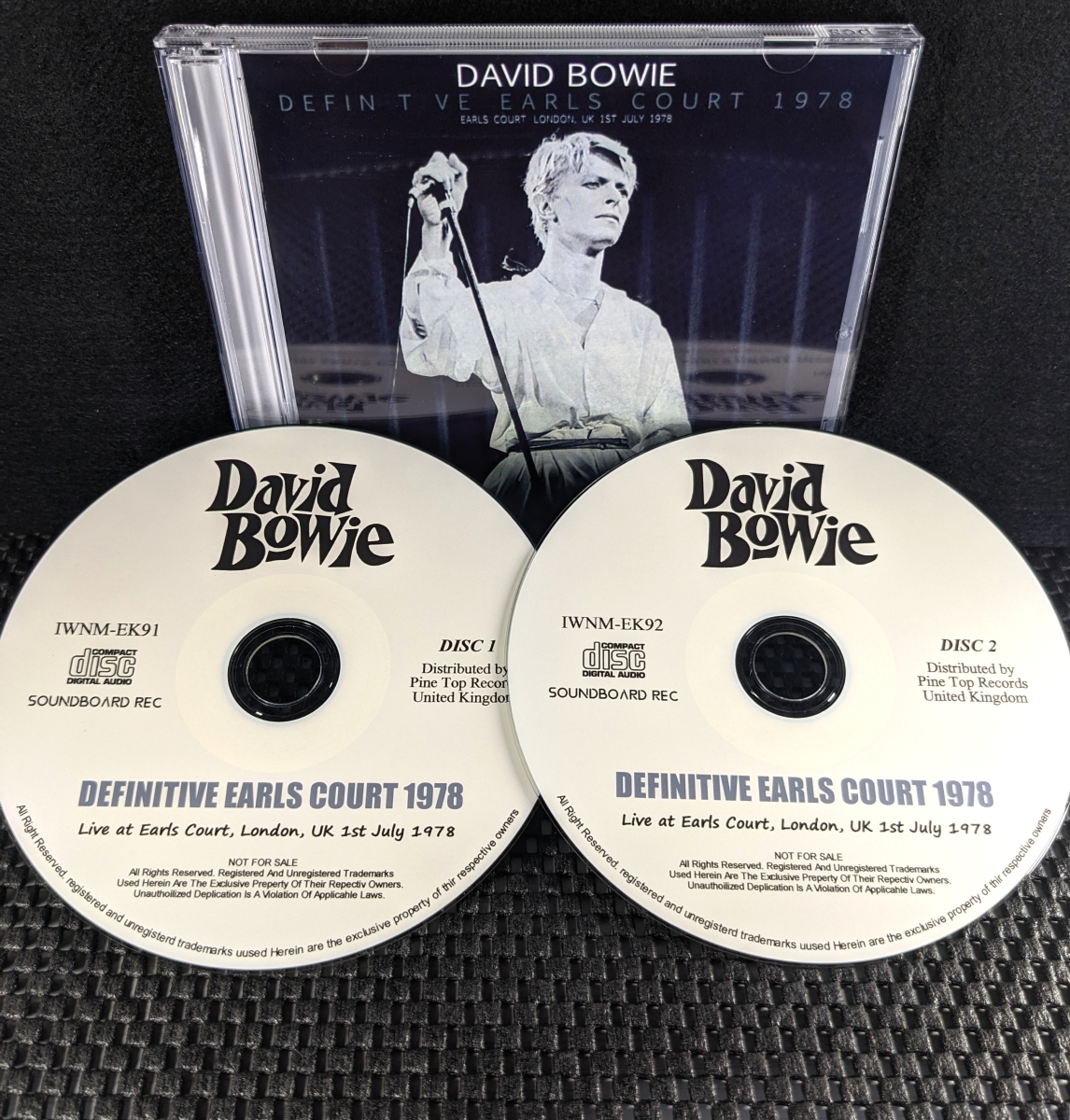 Yahoo!オークション - デヴィッド・ボウイ - Definitive Earls Court 1...