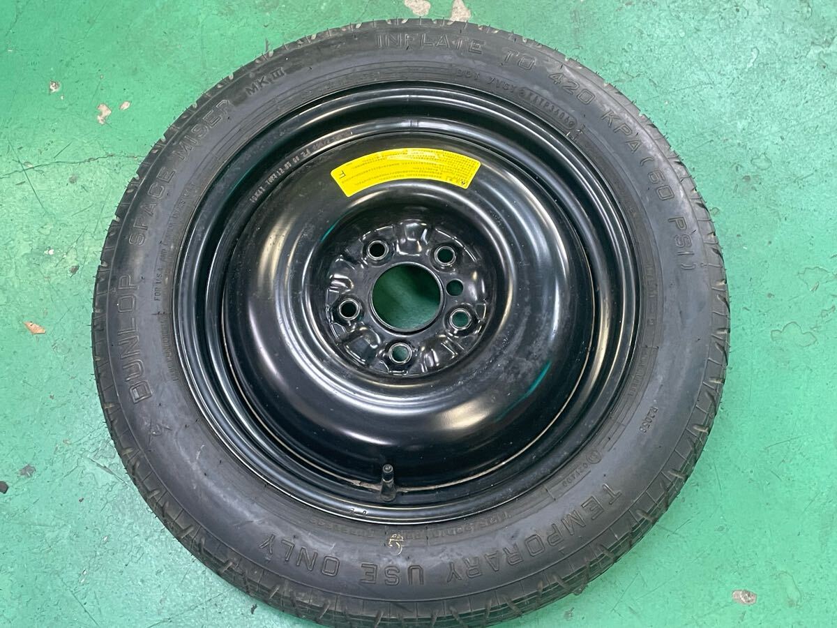 Yahoo!オークション - セレナ C25/C26/C27 日産純正スペアタイヤ T125/...