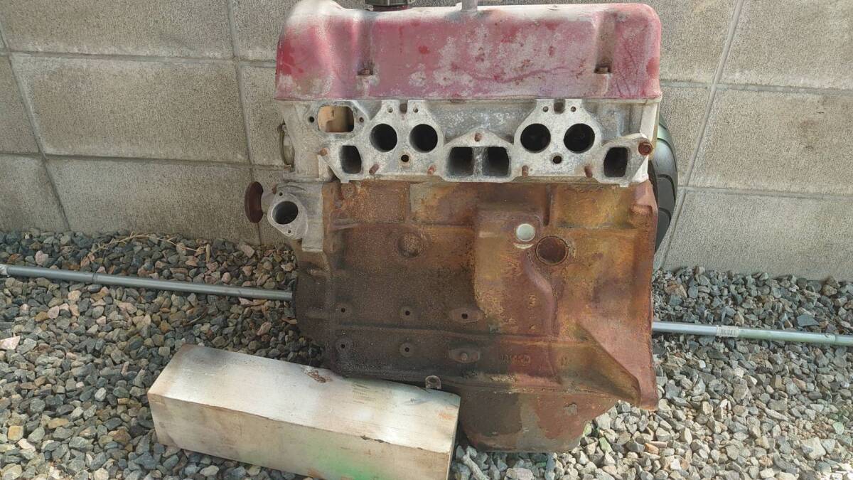 Yahoo!オークション - 日産 L16エンジン 約20年放置 ジャンク品 引き取...