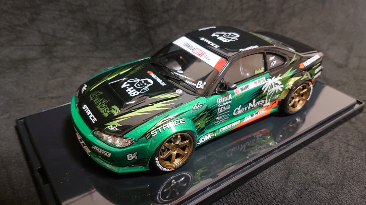 Yahoo!オークション - アオシマ 1/24 日産 シルビア S15 D1 プラモデル...
