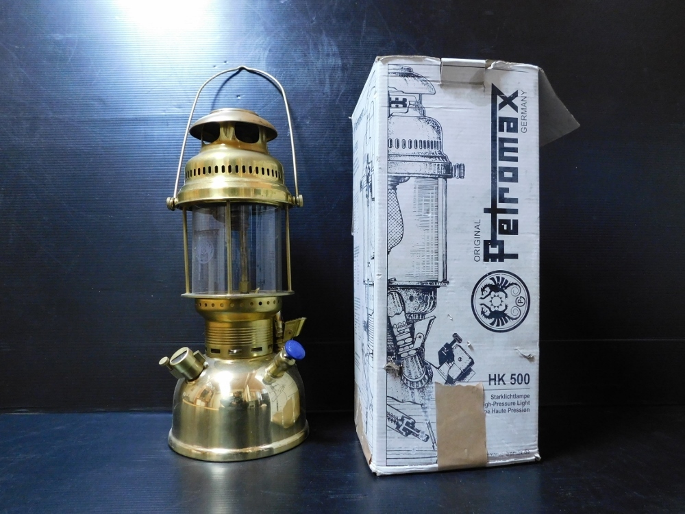 Yahoo!オークション - ドイツ製 ペトロマックス HK500 ブラス 圧力式 ...