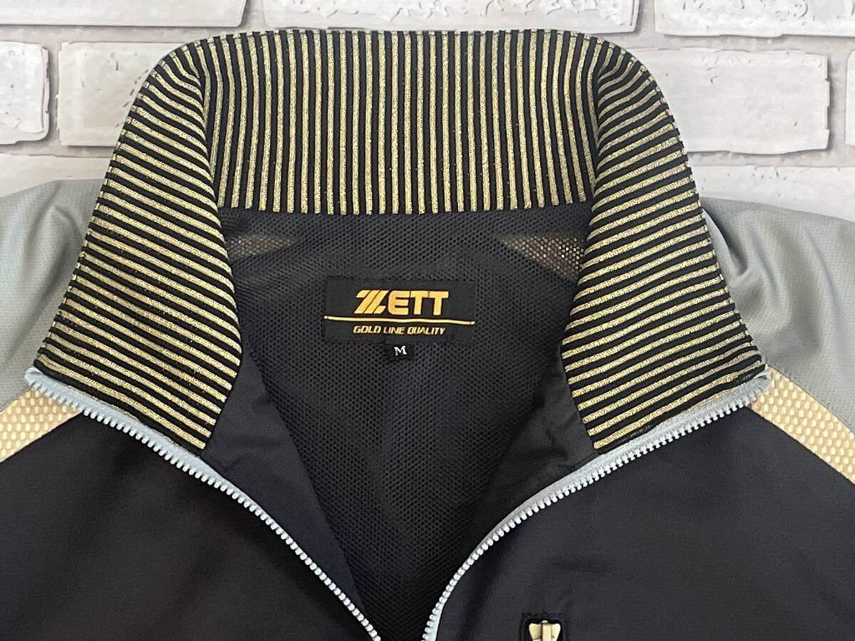 Yahoo!オークション - USED ゼット ZETT 半袖ハーフジップジャンパ...