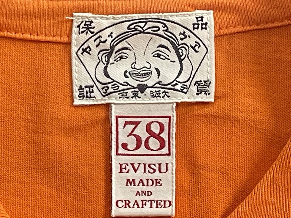 Yahoo!オークション - USED エヴィス EVISU 半袖Tシャツ サイズ3...