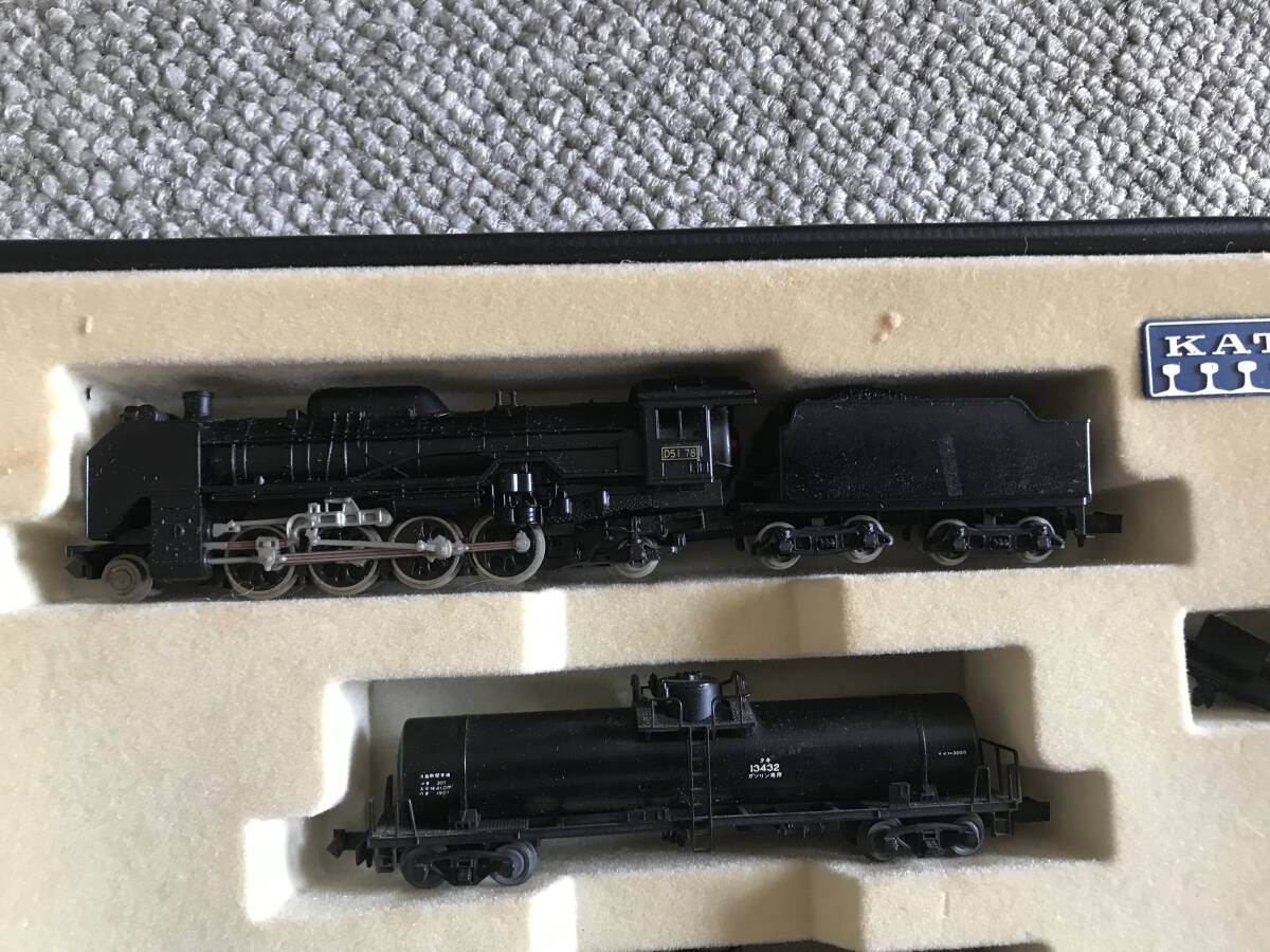 Yahoo!オークション - KATO D51 蒸気機関車 貨物 セット 初期ロッド ...