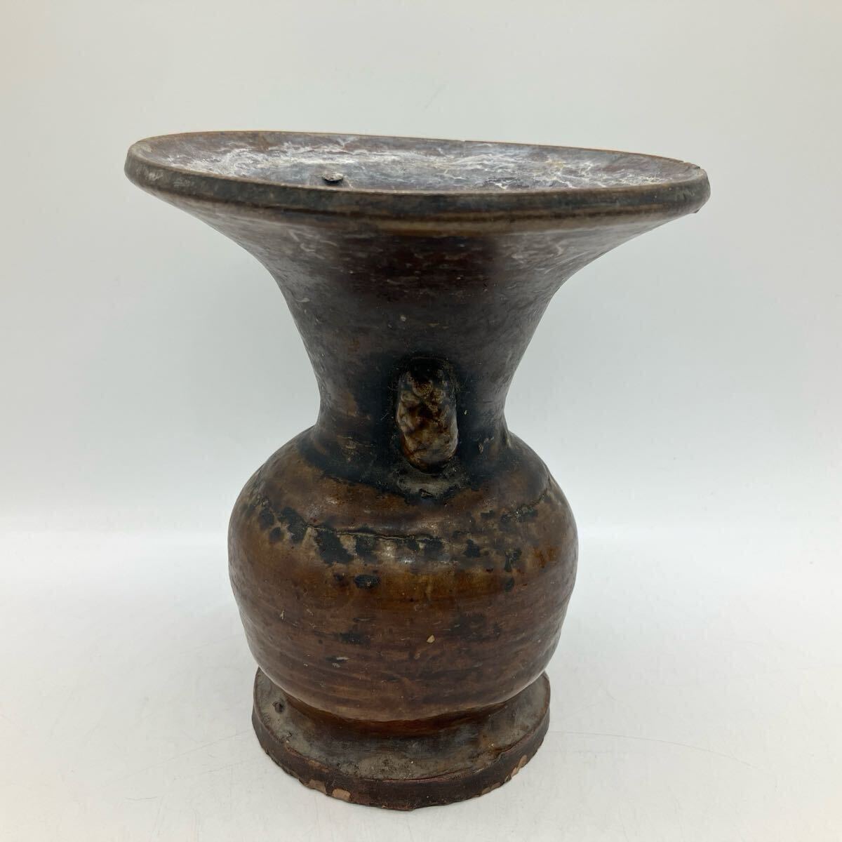 古備前 備前焼 仏花器 花器 花瓶 花壺 花入 仏具 仏教美術 江戸 古備前 備前焼 仏花器 花器 花瓶 花壺 花入 仏具 仏教美術 江戸
