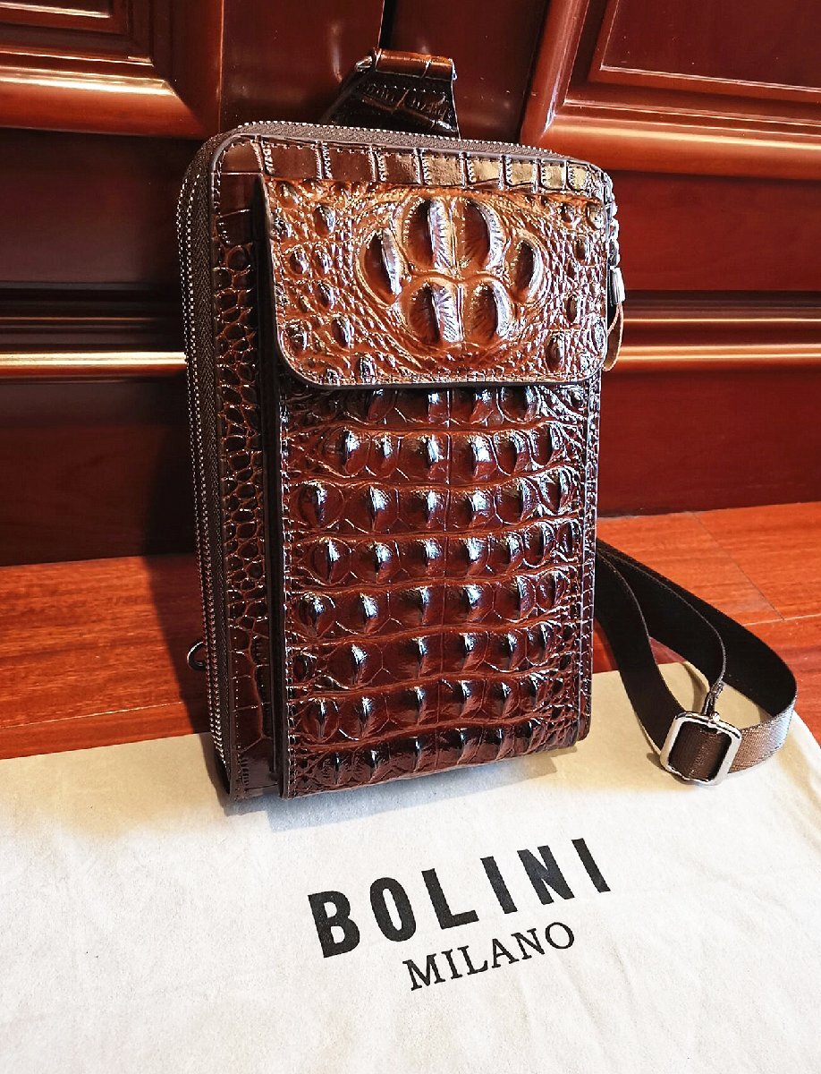最上逸品*18万◇イタリア・ミラノ発*BOLINI/ボリニ・最上級牛革 最上逸品*18万◇イタリア・ミラノ発*BOLINI/ボリニ・最上級牛革