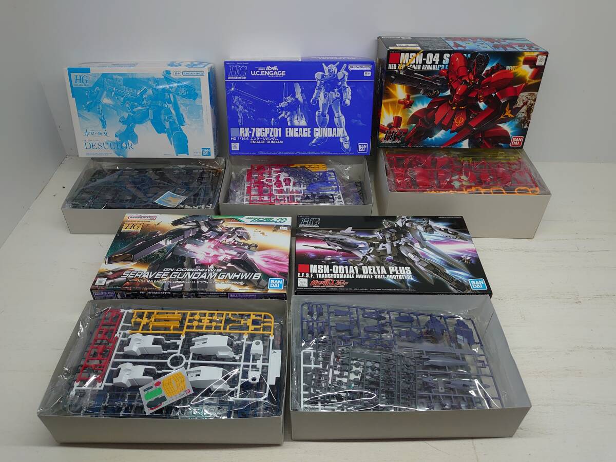 Yahoo!オークション - 113-R83) 未組立品 ガンプラ 大量セット アクシ...