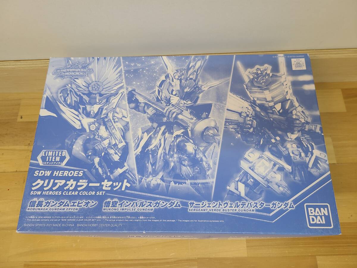Yahoo!オークション - 113-M06) 未組立品 SDW HEROES クリアカラーセッ...