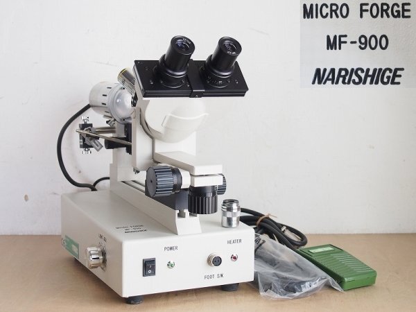 Yahoo!オークション - NARISHIGE MICRO FORGE MF-900 フットスイッチ＆...