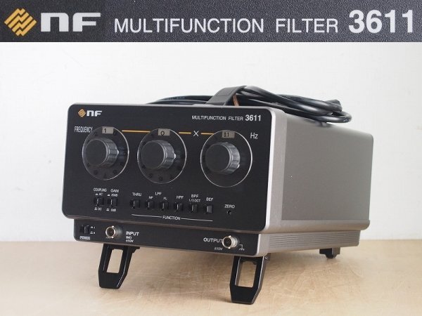 Yahoo!オークション - NF回路設計ブロック MULTIFUNCTION FILTER 3611 ...