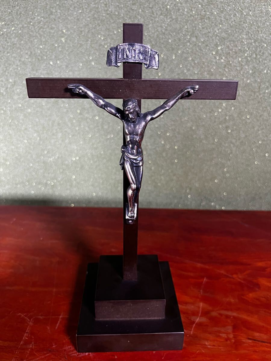 Yahoo!オークション - 管A104 アンティーク キリスト 十字架 オブジェ ...