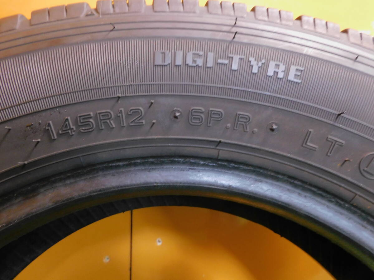 Yahoo!オークション - 145R12 6P.R LT DUNLOP 軽バン 軽トラ 製造年202...