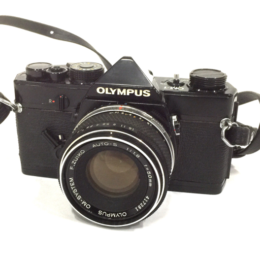 Yahoo!オークション - 1円 OLYMPUS OM-1 F.ZUIKO AUTO-S 1 1.8 50mm 一...