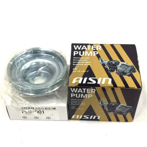 Yahoo!オークション - 美品 アイシン ウォーターポンプ WPD-050 プーリ...
