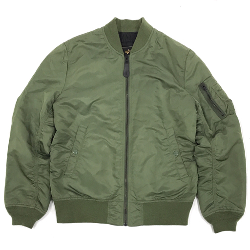 Yahoo!オークション - アルファインダストリーズ サイズ M MA-1 フライ...