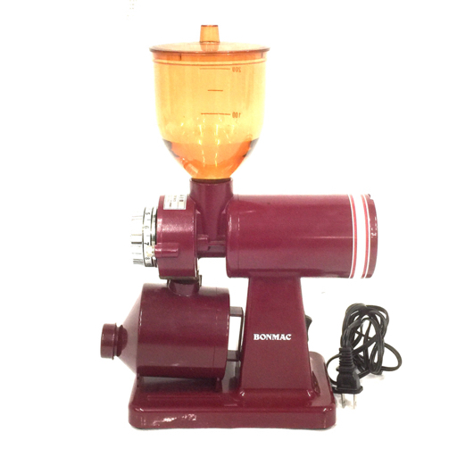 Yahoo!オークション - BONMAC ボンマック コーヒーミルBM-250N 通電確...