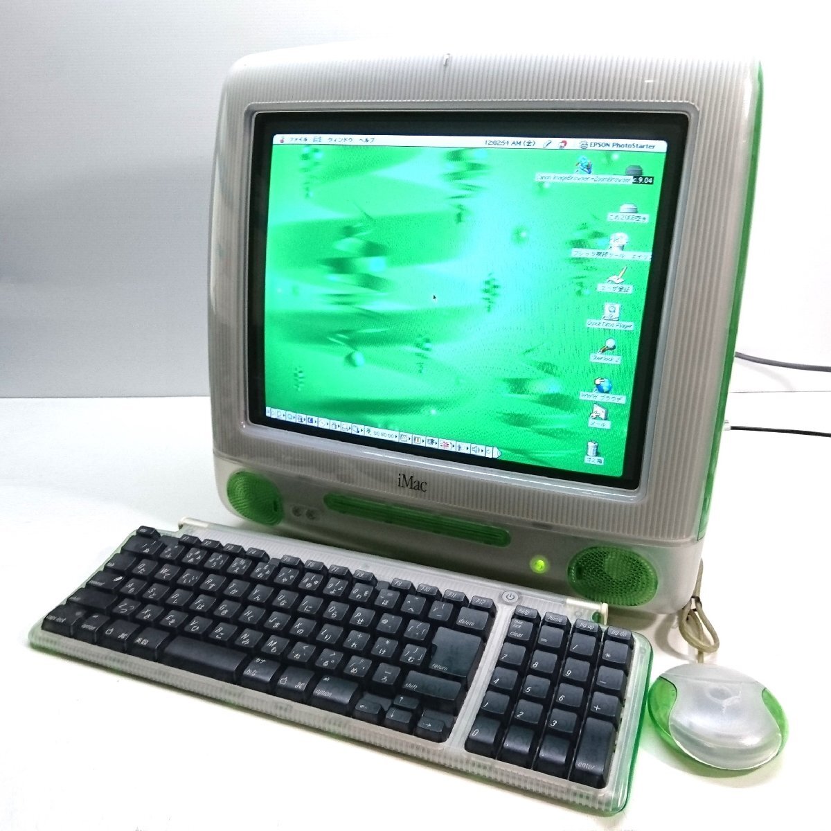 店頭受取のみ 現状品 iMac G3 (Slot Loading) Mac OS 9[M8898 店頭受取のみ 現状品 iMac G3 (Slot Loading) Mac OS 9[M8898