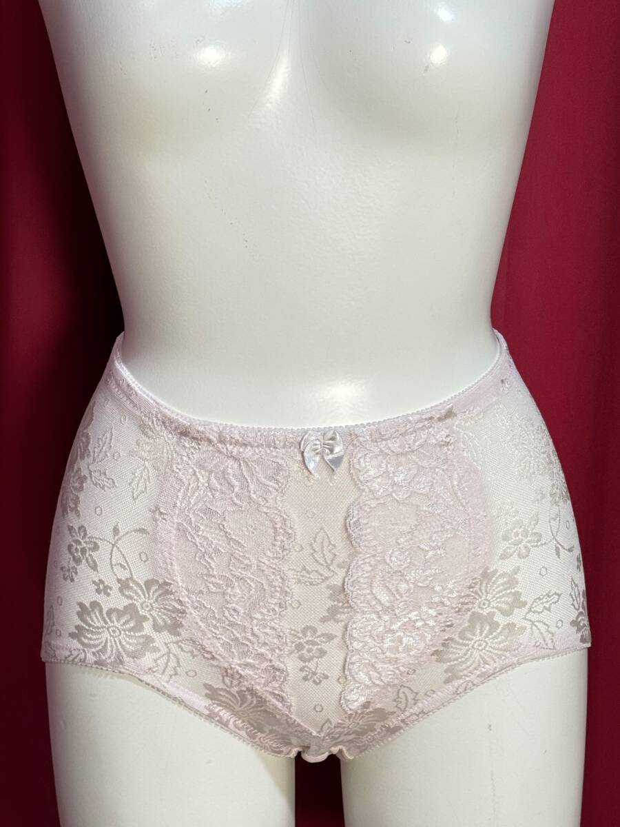 Yahoo!オークション - S216 ガードル サイズ70 ピンク 総柄 透け感 か...