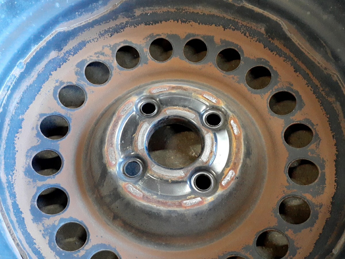 Yahoo!オークション - ZE2 インサイト 15インチ スチールホイール 1本...