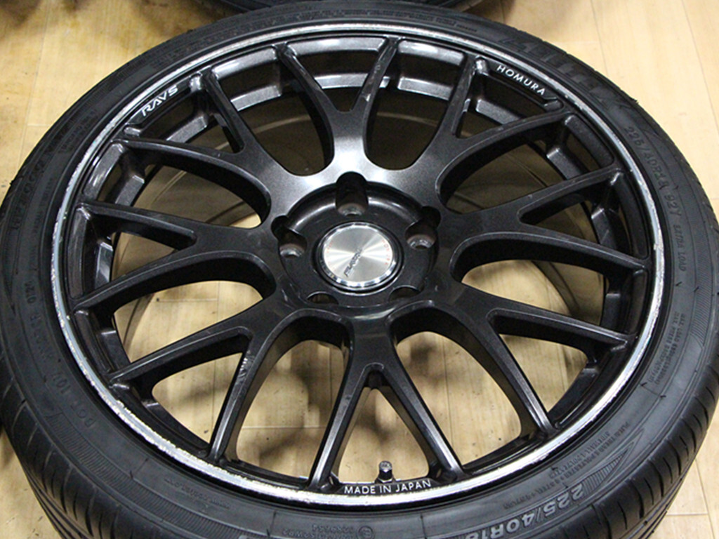Yahoo!オークション - B793 RAYS ホムラ HOMURA 2X8 GTS 18X8J+43 PCD1...