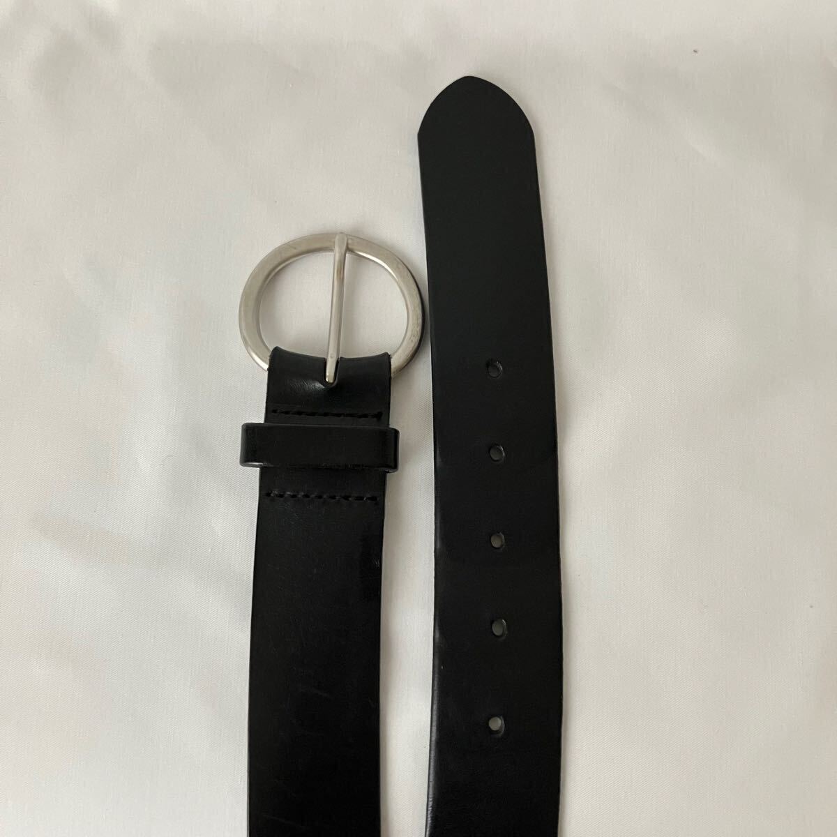 USA製 OLD GAP レザーベルト リング バックル カウレザー 牛革 USA製 OLD GAP レザーベルト リング バックル カウレザー 牛革
