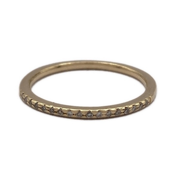 Yahoo!オークション - アガット agete リング 3 号 - K10YG×ダイヤモ...