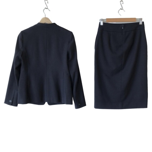 Yahoo!オークション - プラステ PLS+T(PLST) スカートスーツ - ダーク...