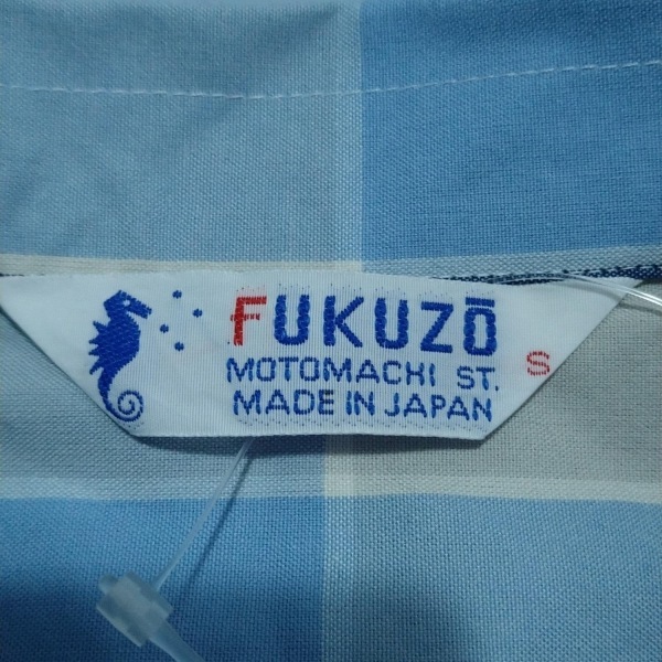 Yahoo!オークション - フクゾー FUKUZO 七分袖シャツブラウス サイズS ...