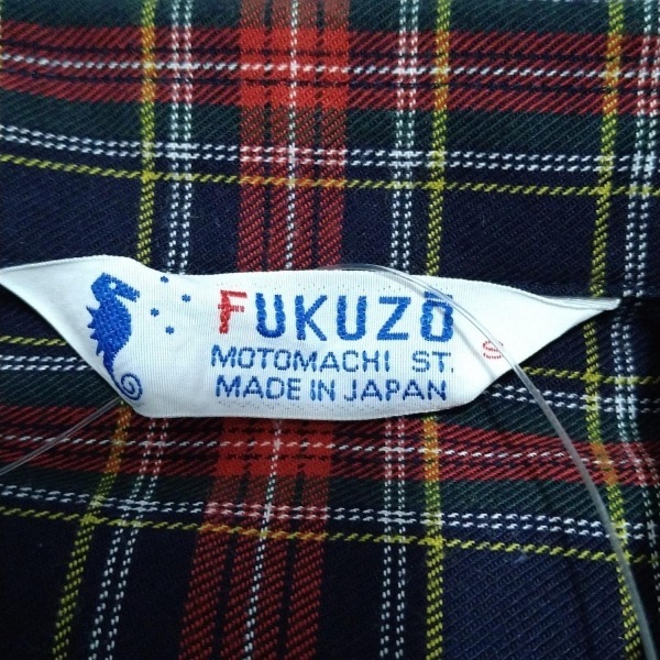 Yahoo!オークション - フクゾー FUKUZO 七分袖シャツブラウス サイズS ...