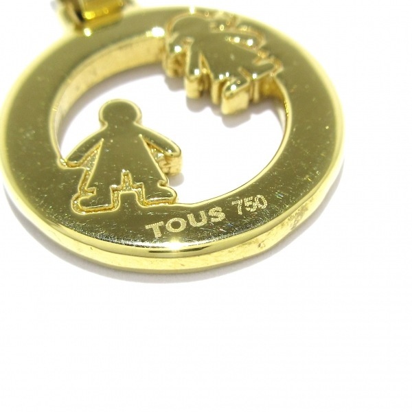 Yahoo!オークション - トウス TOUS ペンダントトップ - K18YG 総重量 2...