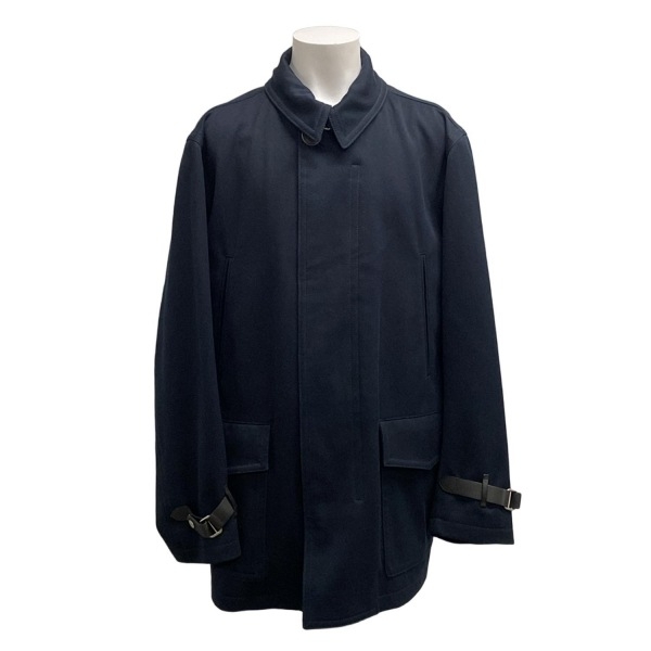 Yahoo!オークション - エルメス HERMES サイズ50 XL - コットン ダーク...