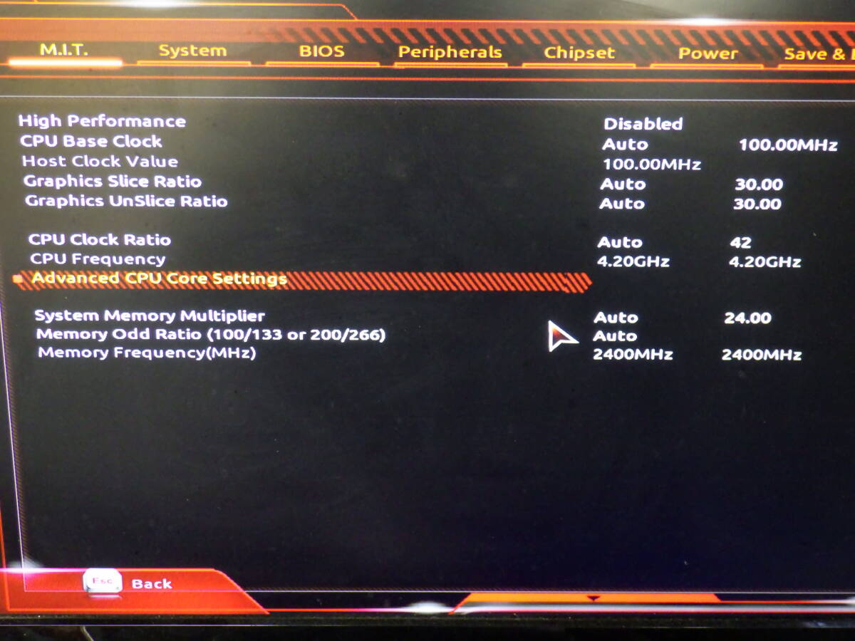 Yahoo!オークション - A886# 動作品 CPU Intel Core i7 7700K 4.2GHz 4...