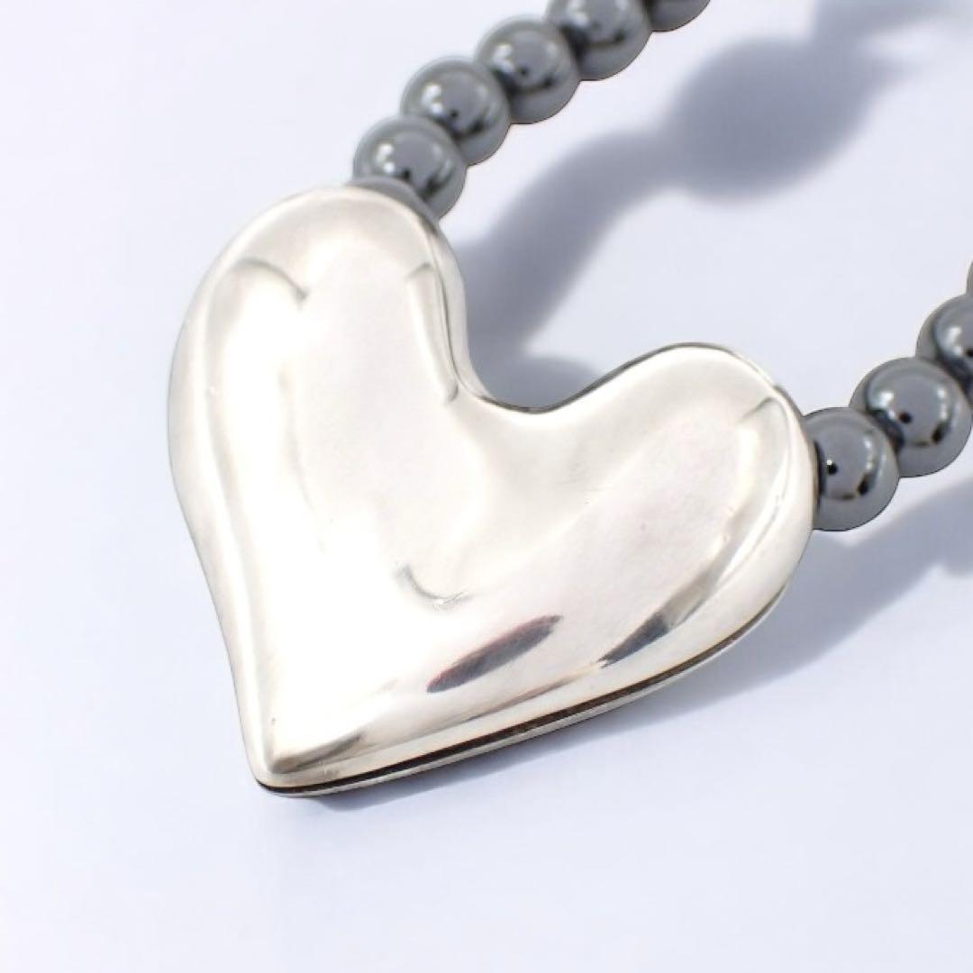 Georg Jensen ジョージジェンセン #247B ヘマタイト ハート Georg Jensen ジョージジェンセン #247B ヘマタイト ハート