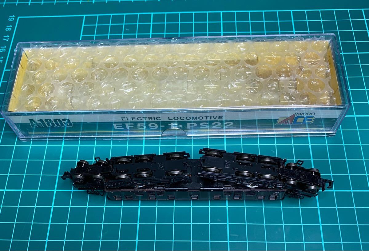 Yahoo!オークション - 超貴重 Nゲージ マイクロエース EF59-1 鉄道写...