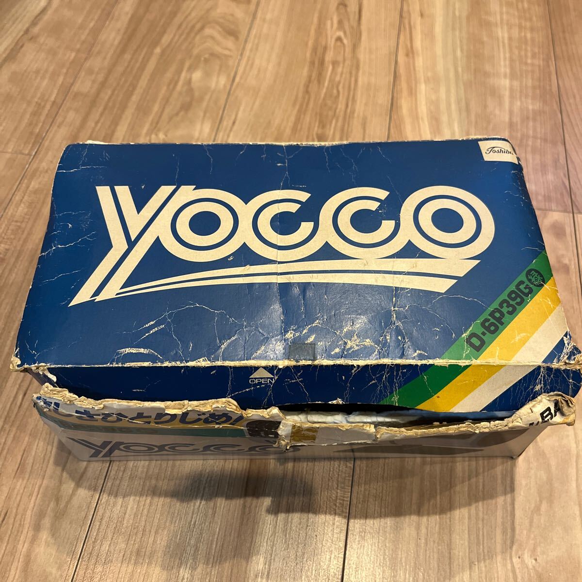 Yahoo!オークション - 【通電確認済み】東芝 yocco D-6P39G 扇風機 昭...