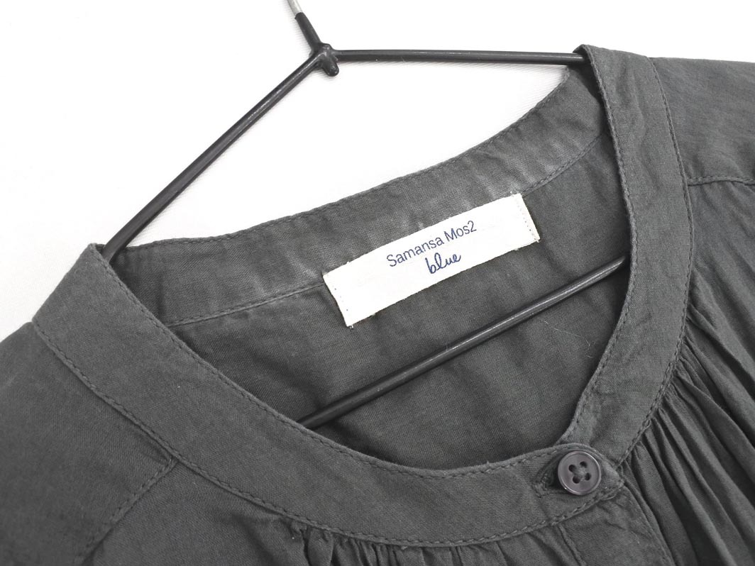 Yahoo!オークション - ネコポスOK SM2 サマンサモスモス ギャザー ブラ...