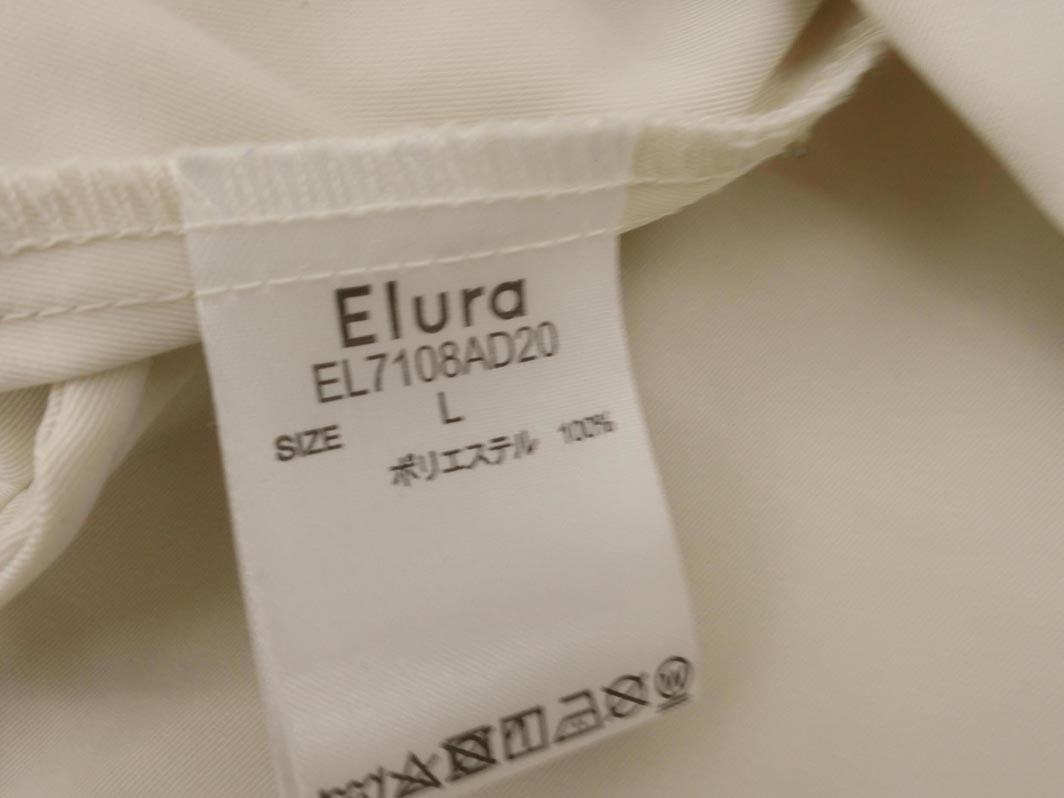 Yahoo!オークション - Elura エルーラ フード ジャケット sizeL/オフホ...