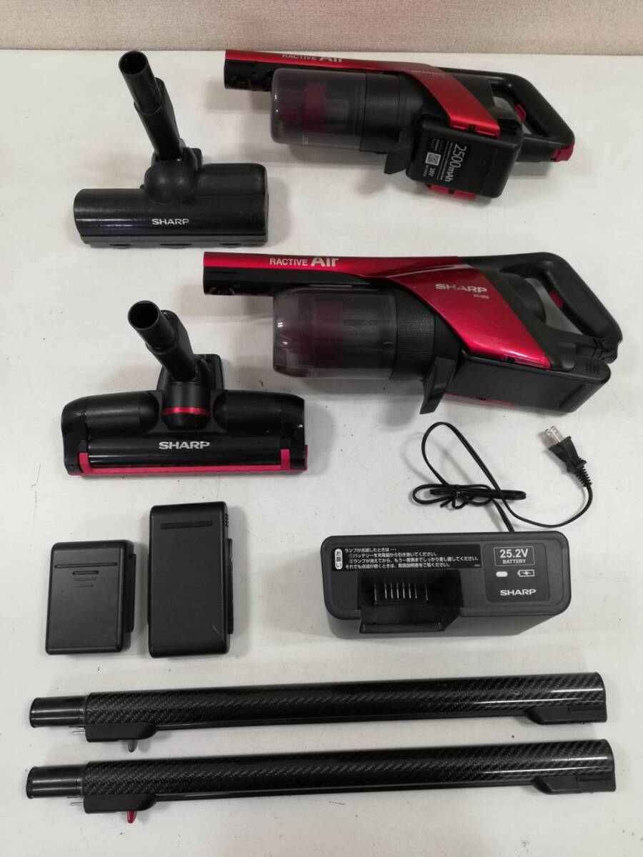 5469 5470 お EC-AR7-P EC-SR5-P SHARP シャープ 2台 まとめ売り 2019年製 2021年製 掃除機 コードレス 清掃済み(コードレスタイプ)｜売買された ...