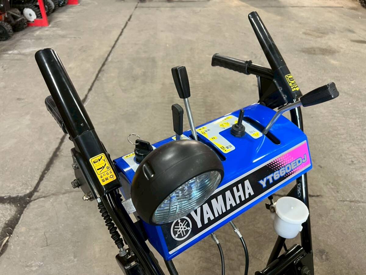 Yahoo!オークション - 除雪機 YAMAHA/ヤマハ YT660EDJ(7RV) スノーメイ...