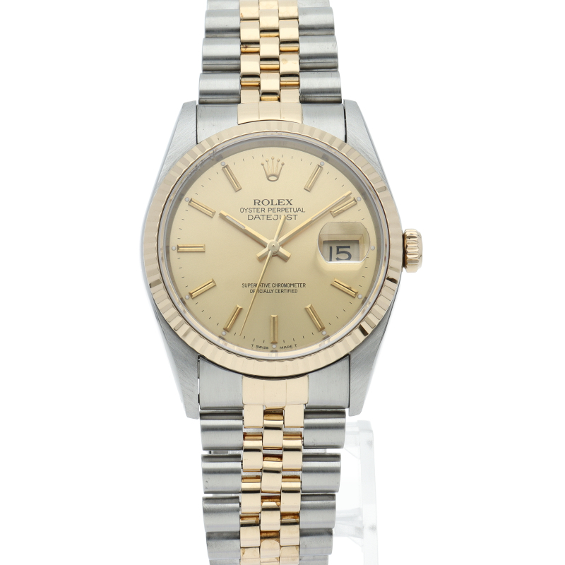 Yahoo!オークション - ロレックス デイトジャスト メンズ時計 16233(S)...