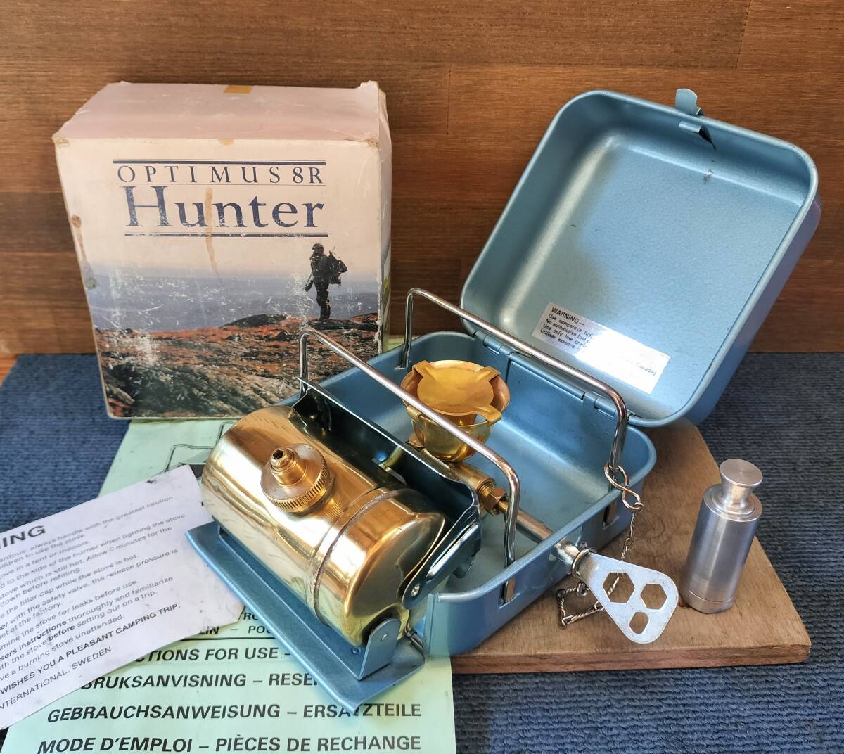 Yahoo!オークション - OPTIMUS 8R Hunter ミニポンプ付き