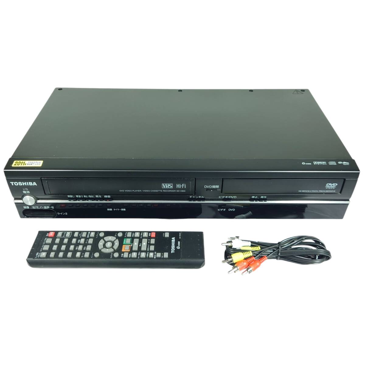 Yahoo!オークション - メンテ済み 動作品 TOSHIBA SD-V800 東芝ビデオ...