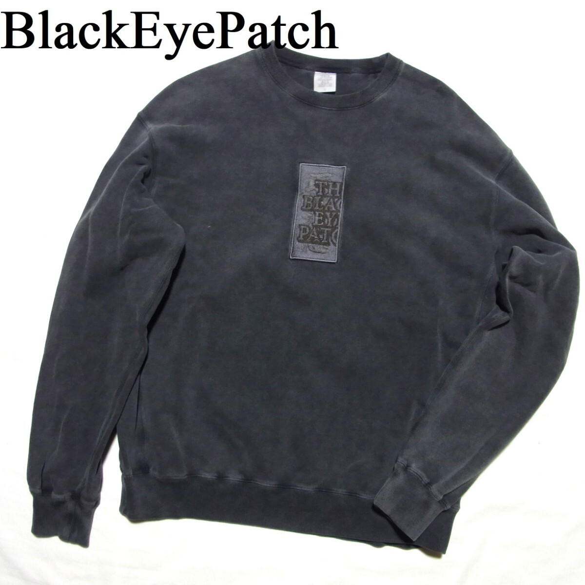 23SS THE BLACK EYE PATCH ブラックアイパッチ 顔料染め加工 23SS THE BLACK EYE PATCH ブラックアイパッチ 顔料染め加工