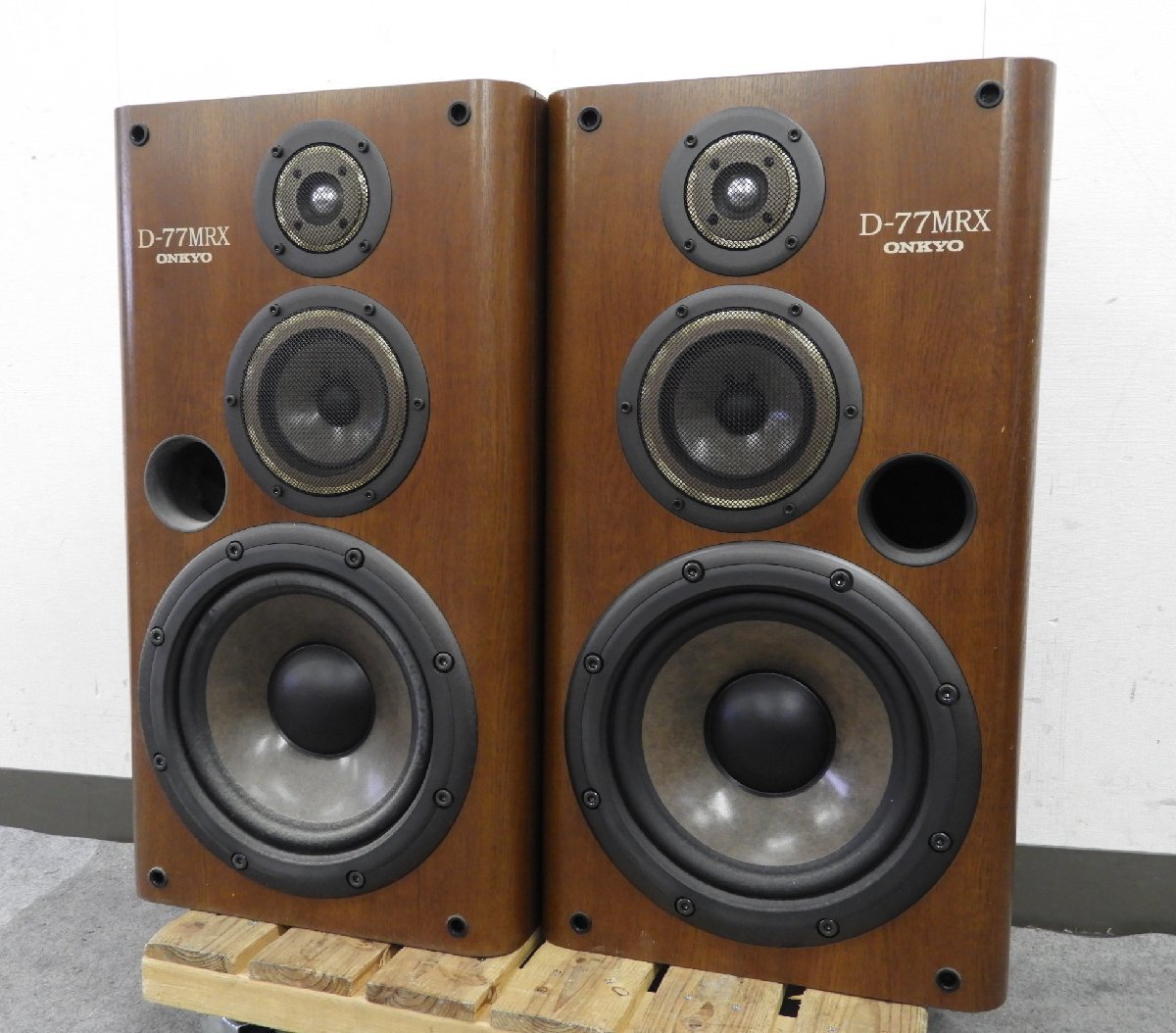 Yahoo!オークション - 【C】ONKYO D-77MRX スピーカーペア オンキョー ...