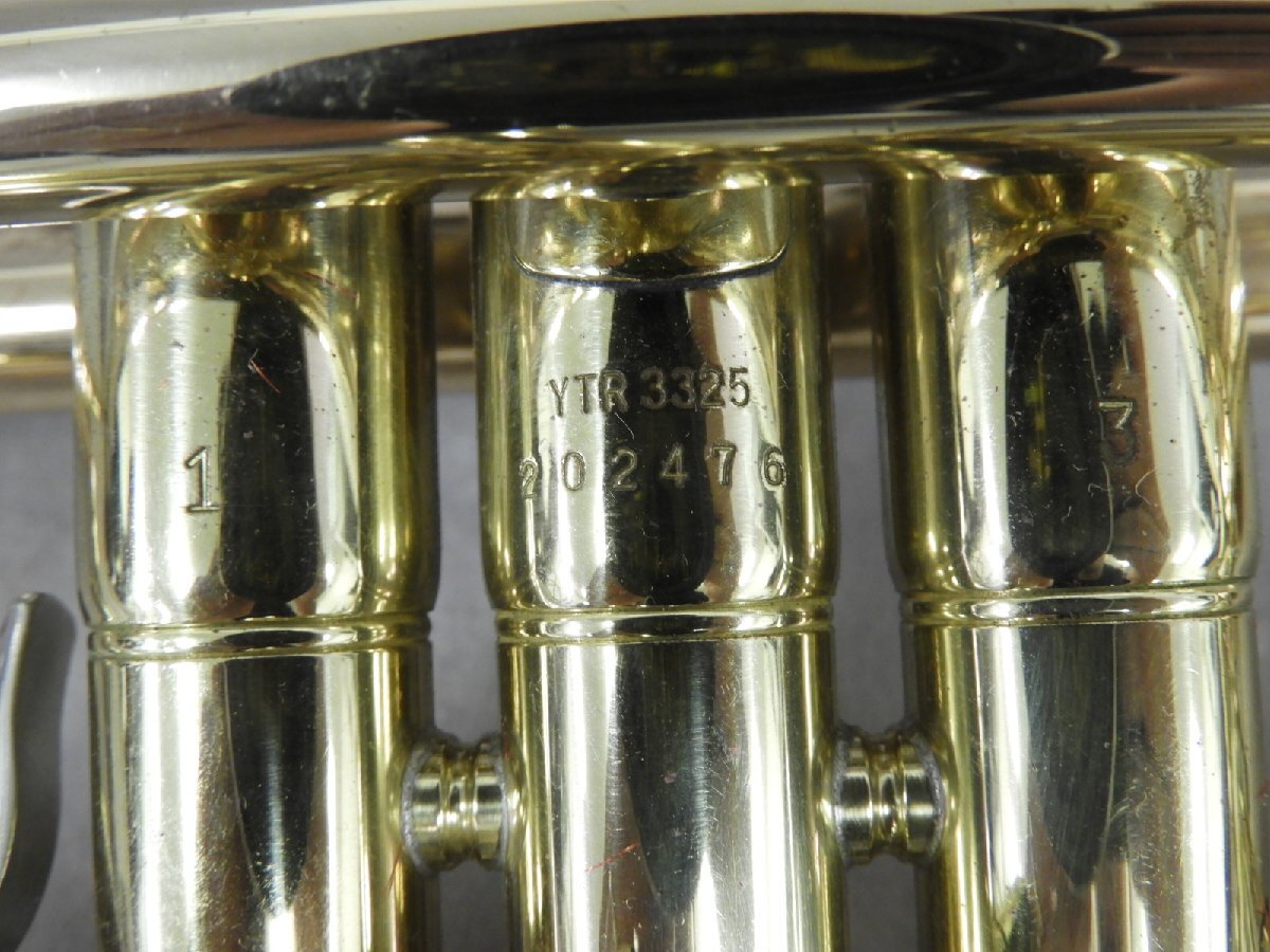 Yahoo!オークション - 【D】YAMAHA YTR-3325 トランペット #202476 ヤ...