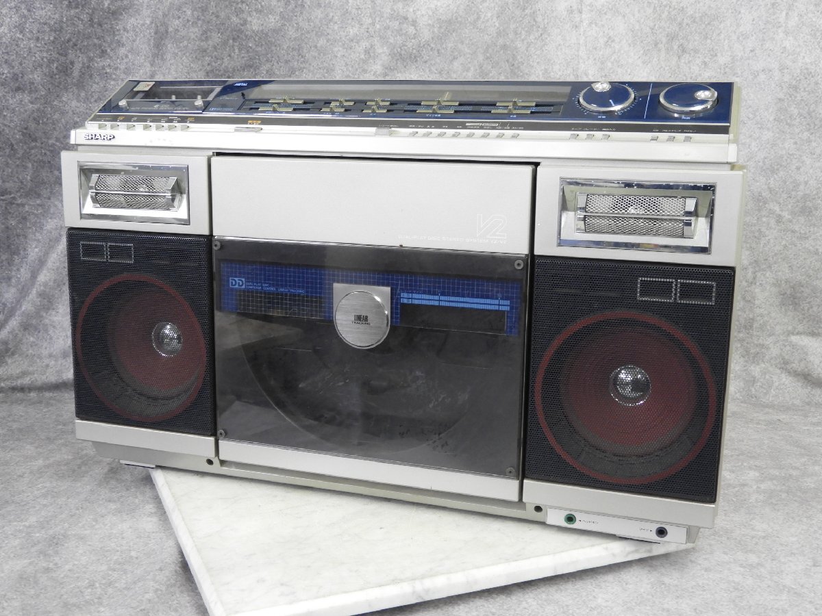 Yahoo!オークション - 【J】SHARP VZ-V2 ラジカセ シャープ 3004656