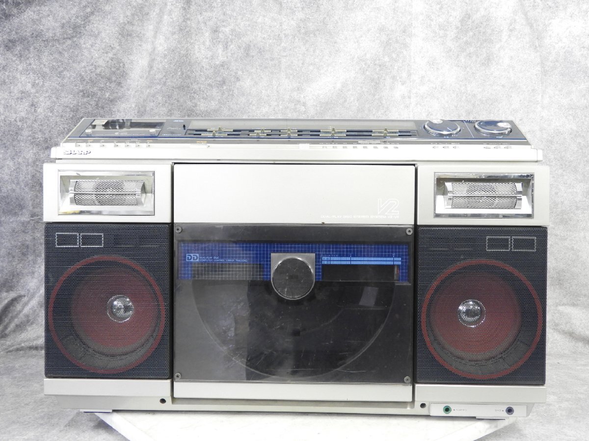 Yahoo!オークション - 【J】SHARP VZ-V2 ラジカセ シャープ 3004656