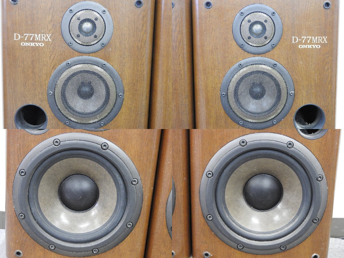Yahoo!オークション - 【C】ONKYO D-77MRX スピーカーペア オンキョー ...